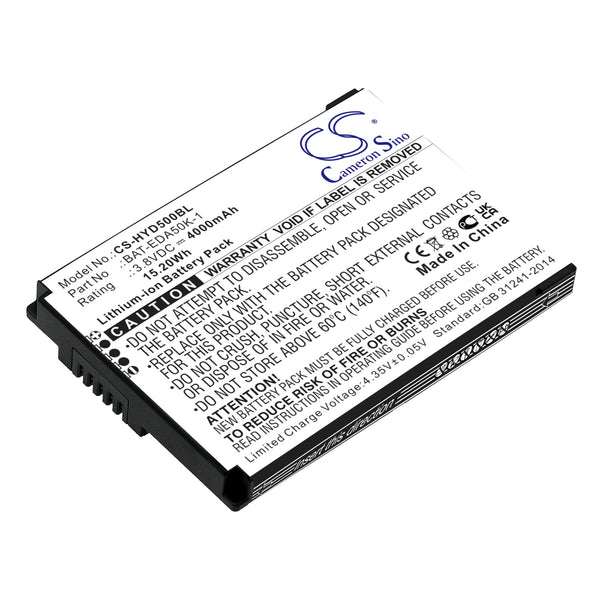Honeywell Barcode Scanner Battery 3.8V 4000mAh / 15.20Wh - For EDA50K ...
