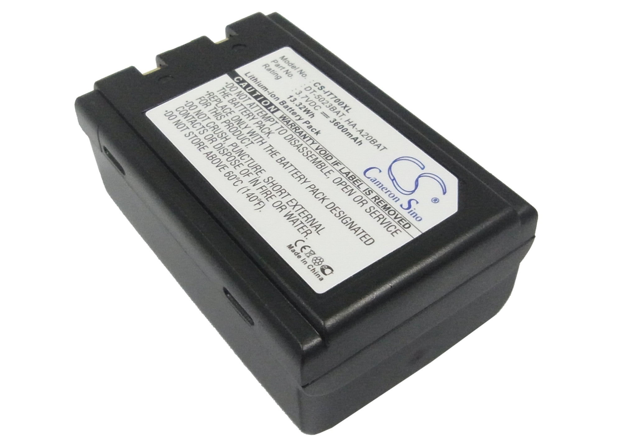 Janam Barcode Scanner Battery 3.7V 3600mAh / 13.32Wh - For XM5 - XM70 ...