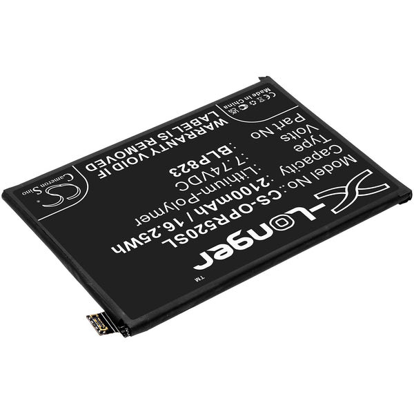 OPPO Mobile, SmartPhone Battery 7.74V 2100mAh / 16.25Wh - For CPH2201 ...