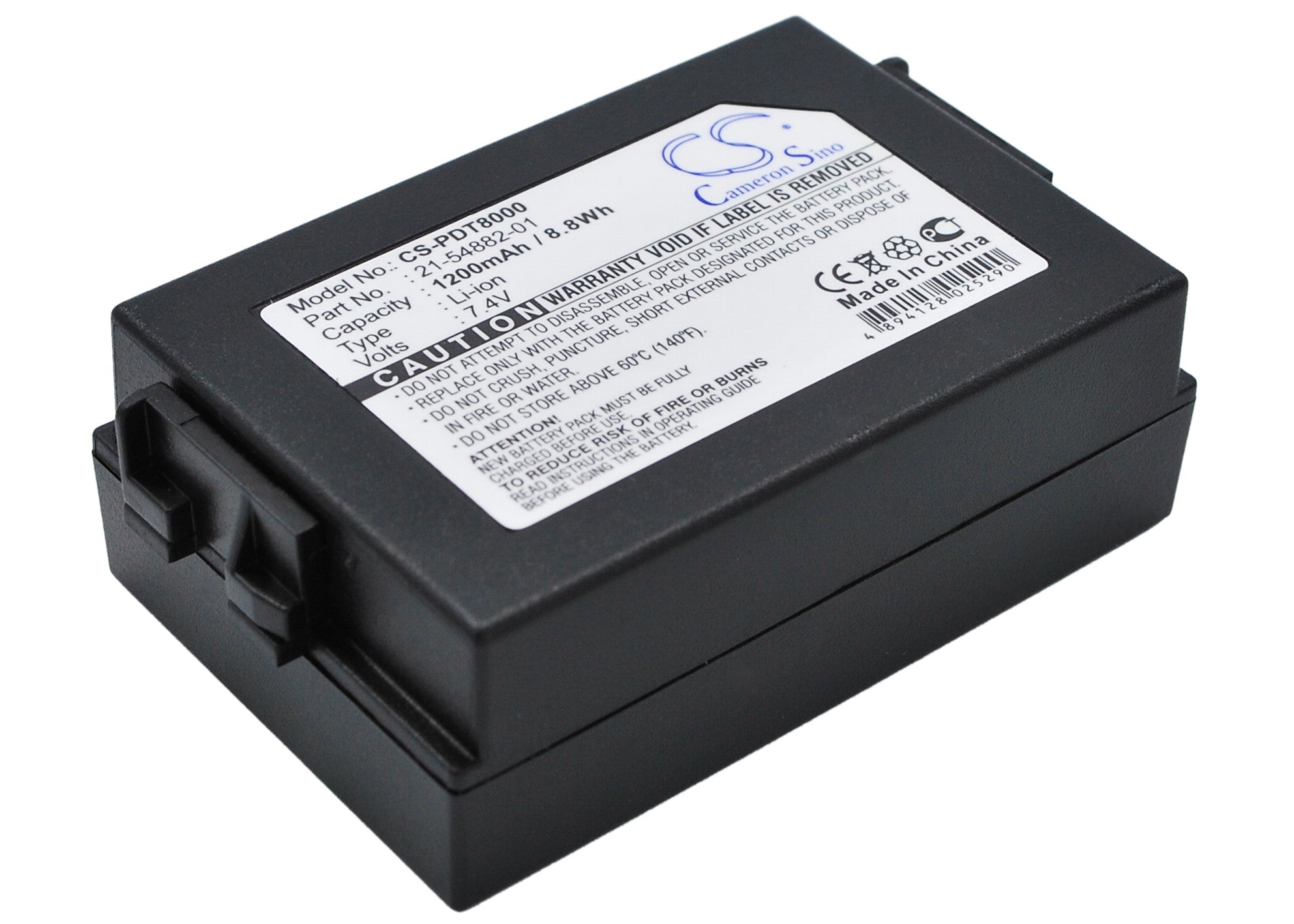 Symbol Barcode Scanner Battery 7.4V 1200mAh / 8.88Wh - For PDT8000 - P ...