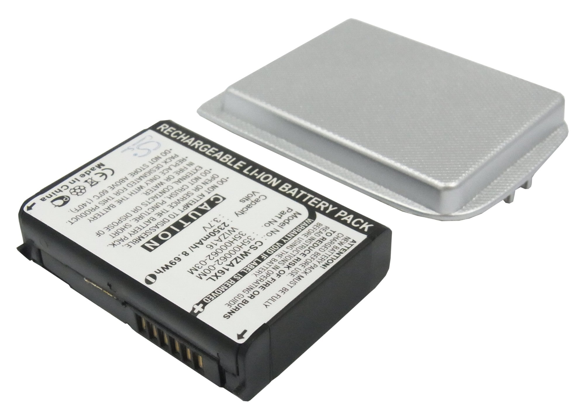 E-Plus Mobile, SmartPhone Battery 3.7V 2350mAh / 8.70Wh - For Pocket P ...